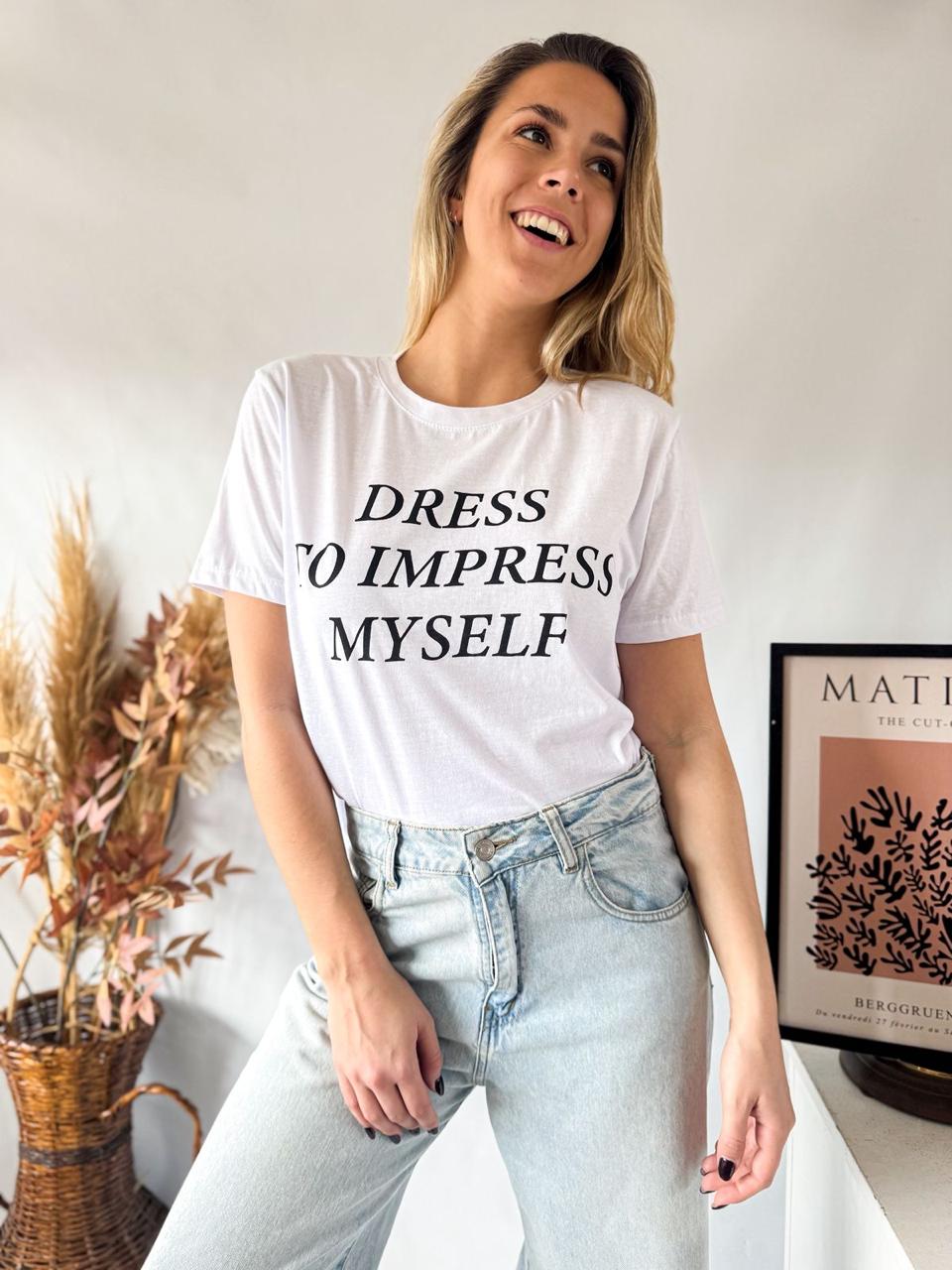 Remeras rockeras amplias blancas – Lulyna